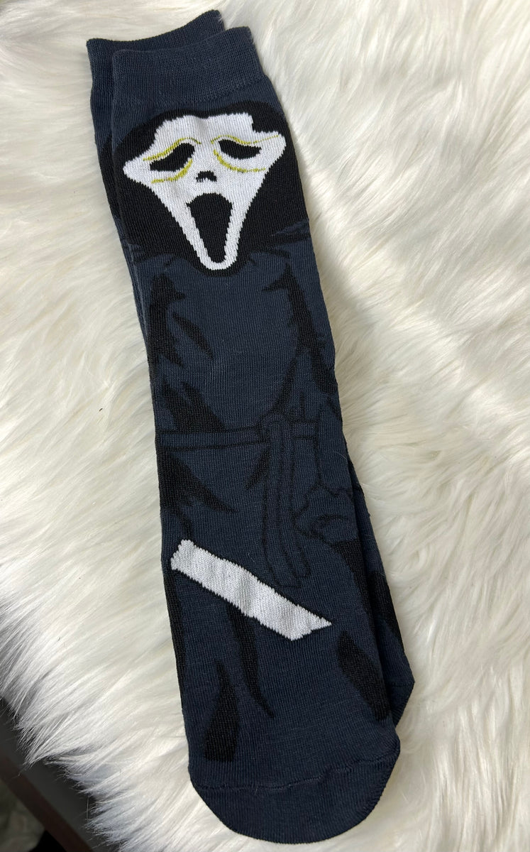 Horror Socks - Ghostface 3 – Deluxe Creations and Designs