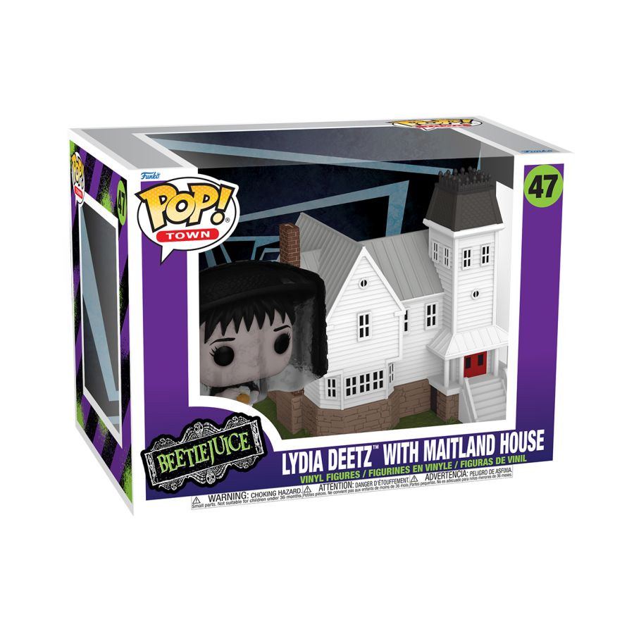 Beetlejuice 2 - Lydia Deetz with Maitland House Pop! vinyl Town – Deluxe Creations and Designs