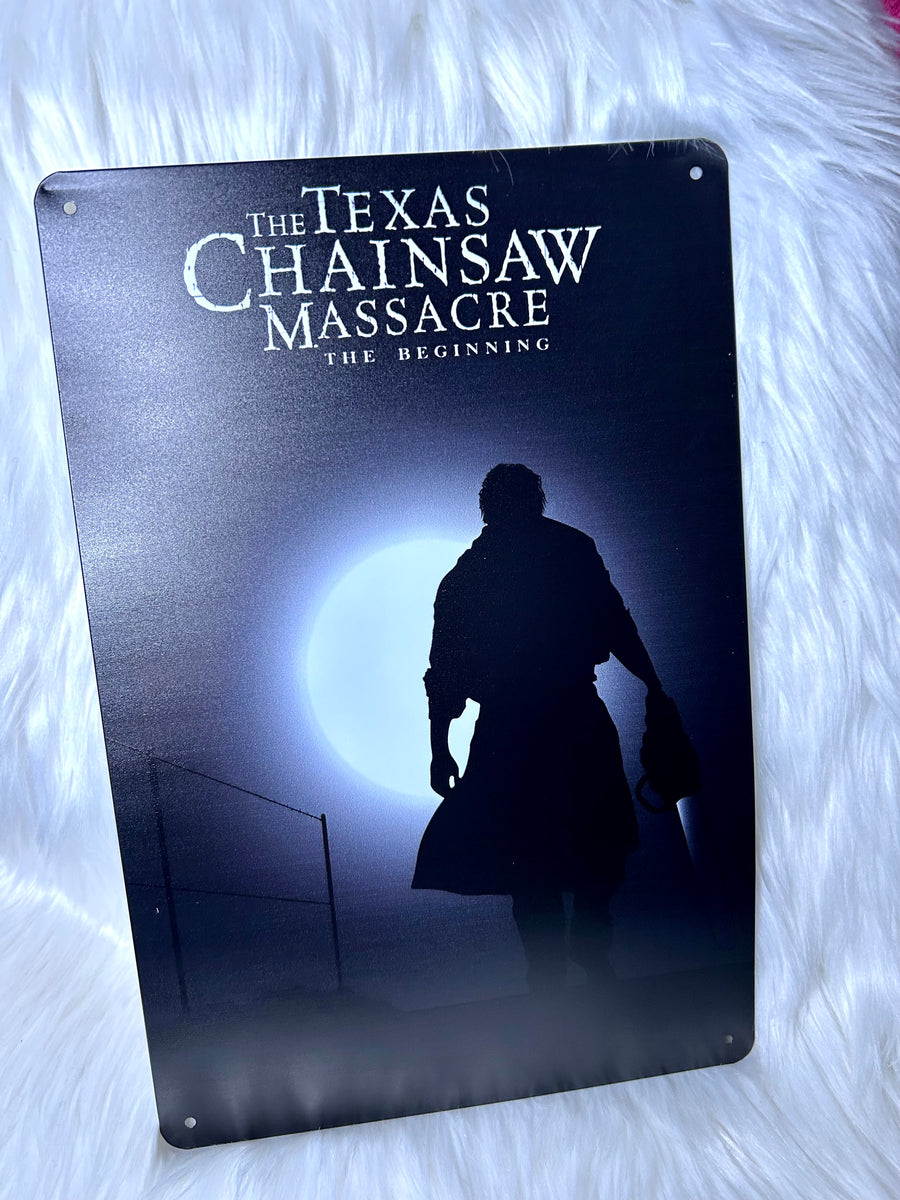 Texas Chainsaw Massacre - Tin Sign – Deluxe Creations and Designs