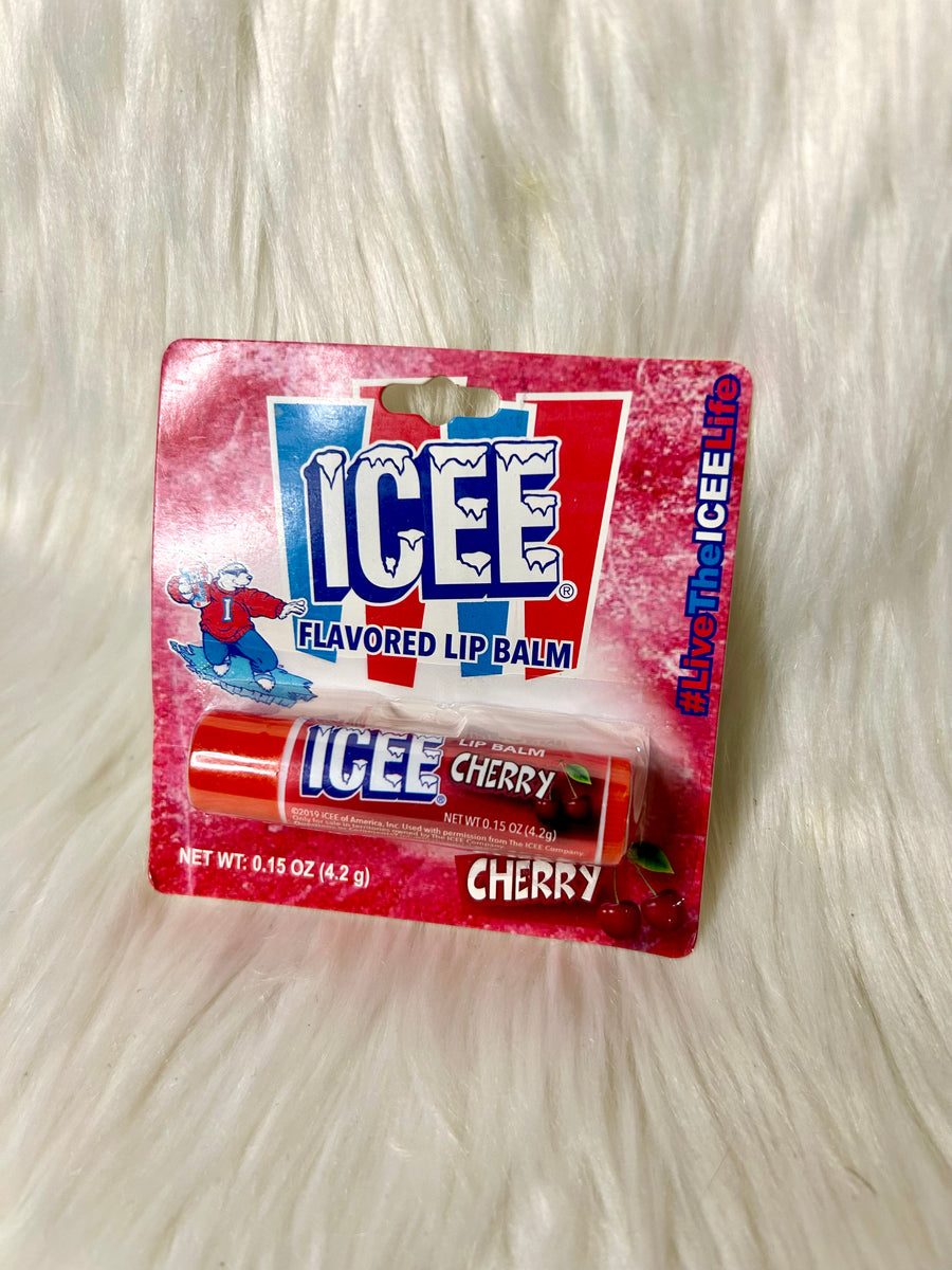 Icee Lip Balm - Cherry – Deluxe Creations and Designs