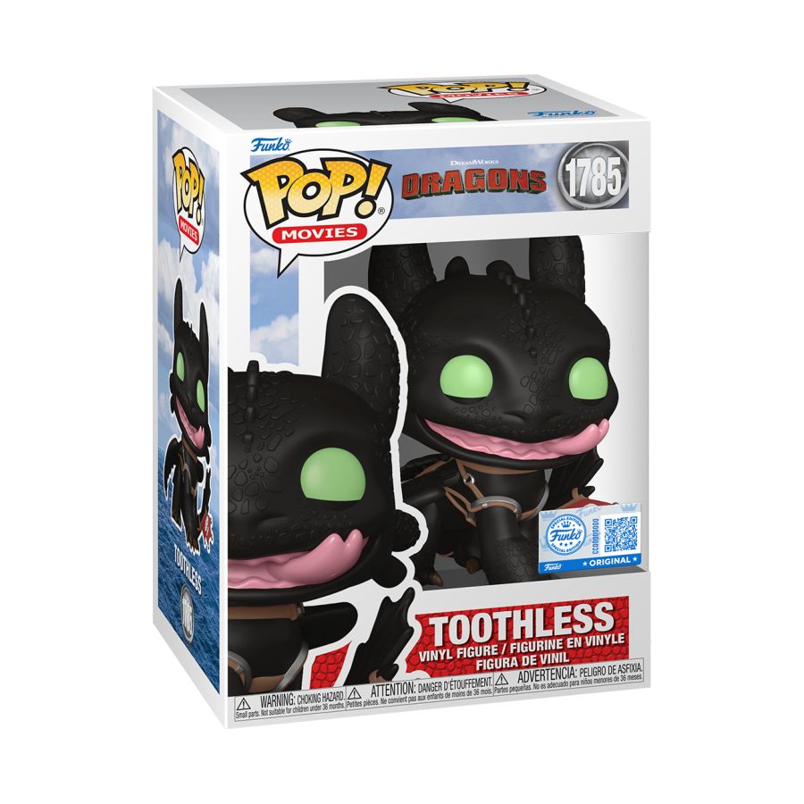 How To Train Your Dragon - Toothless - US Exclusive Pop! Vinyl – Deluxe ...