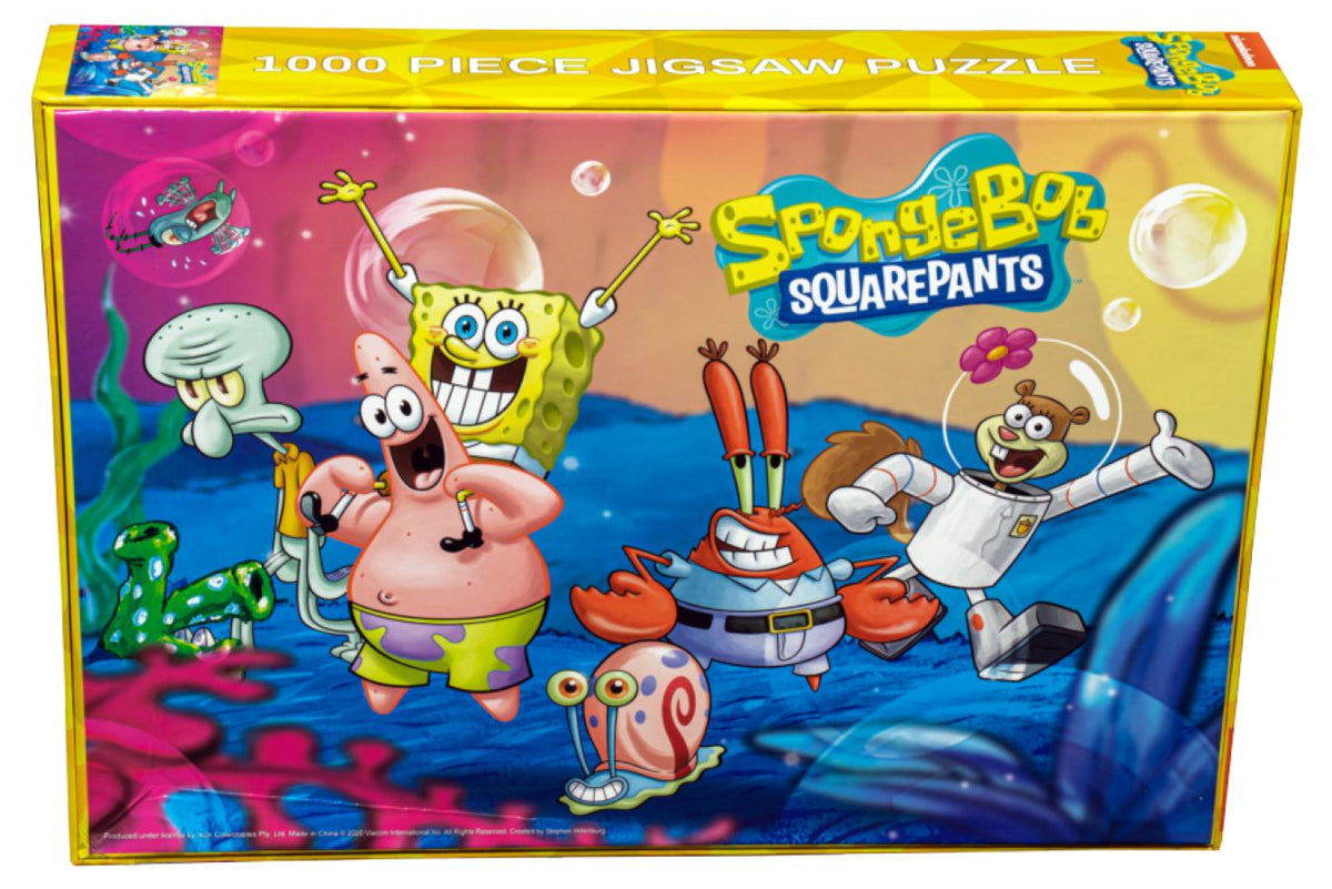 Spongebob Squarepants - 1000pc Jigsaw – Deluxe Creations and Designs