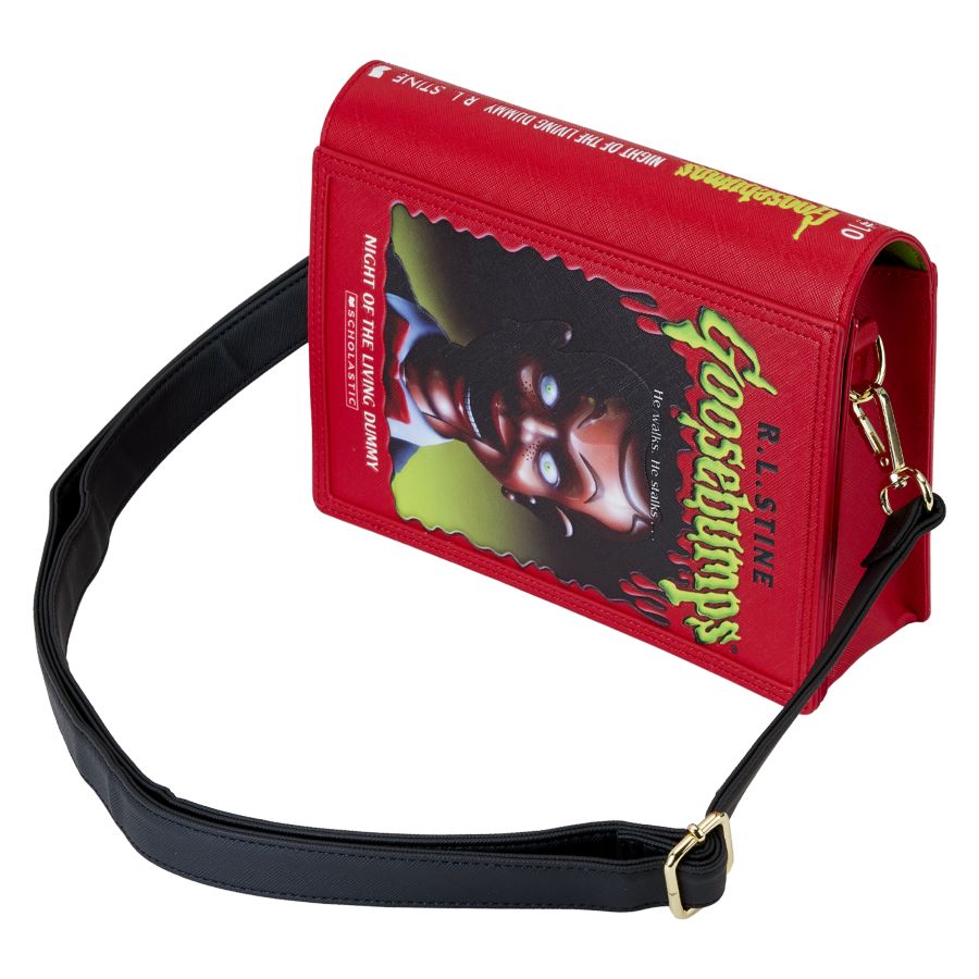 Loungefly - Goosebumps - Slappy Book Cover Crossbody – Deluxe Creations ...